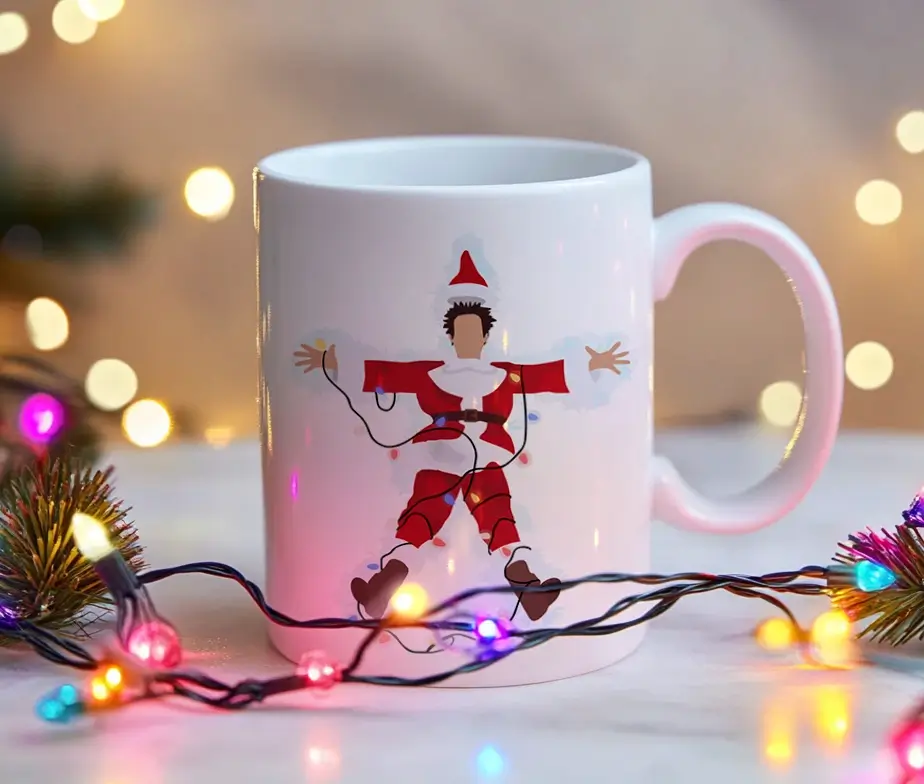 Sjovt julekrus med motiv fra "Fars fede juleferie" | Navneleg.dk